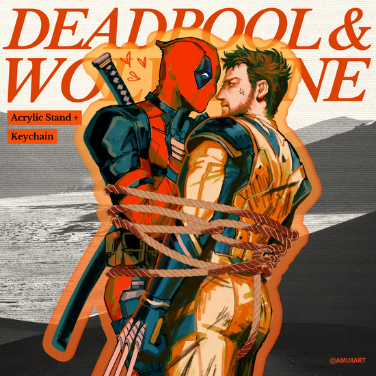 Deadclaws! Hang-in there. / Deadpool + Wolverine charms | 2AM museum