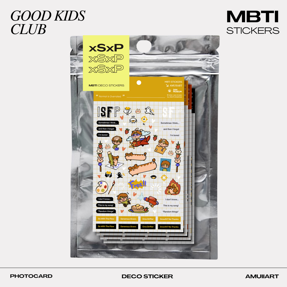 MBTI x GKC Deco Stickers | 2AM museum
