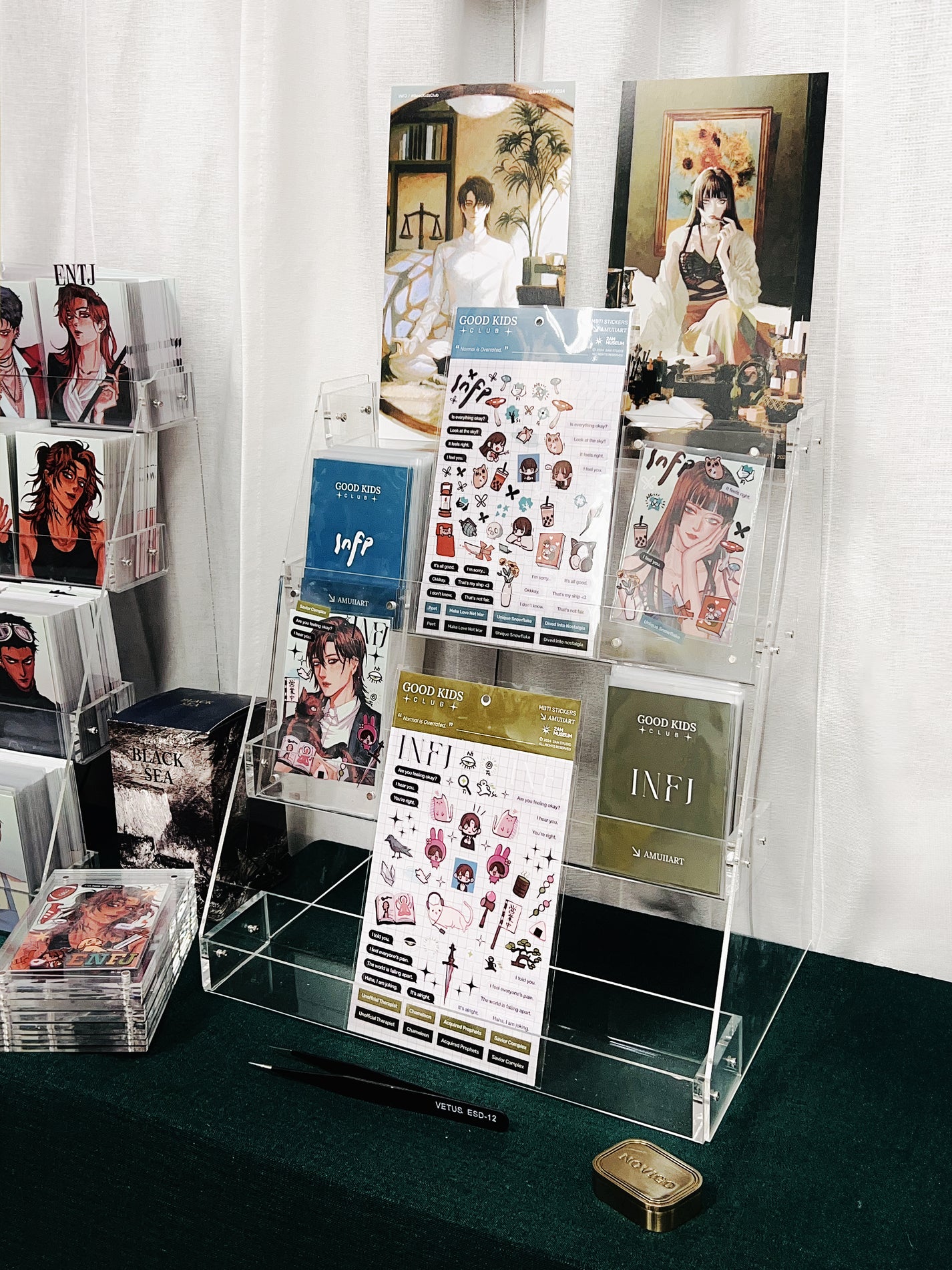 MBTI x GKC Deco Stickers | 2AM museum