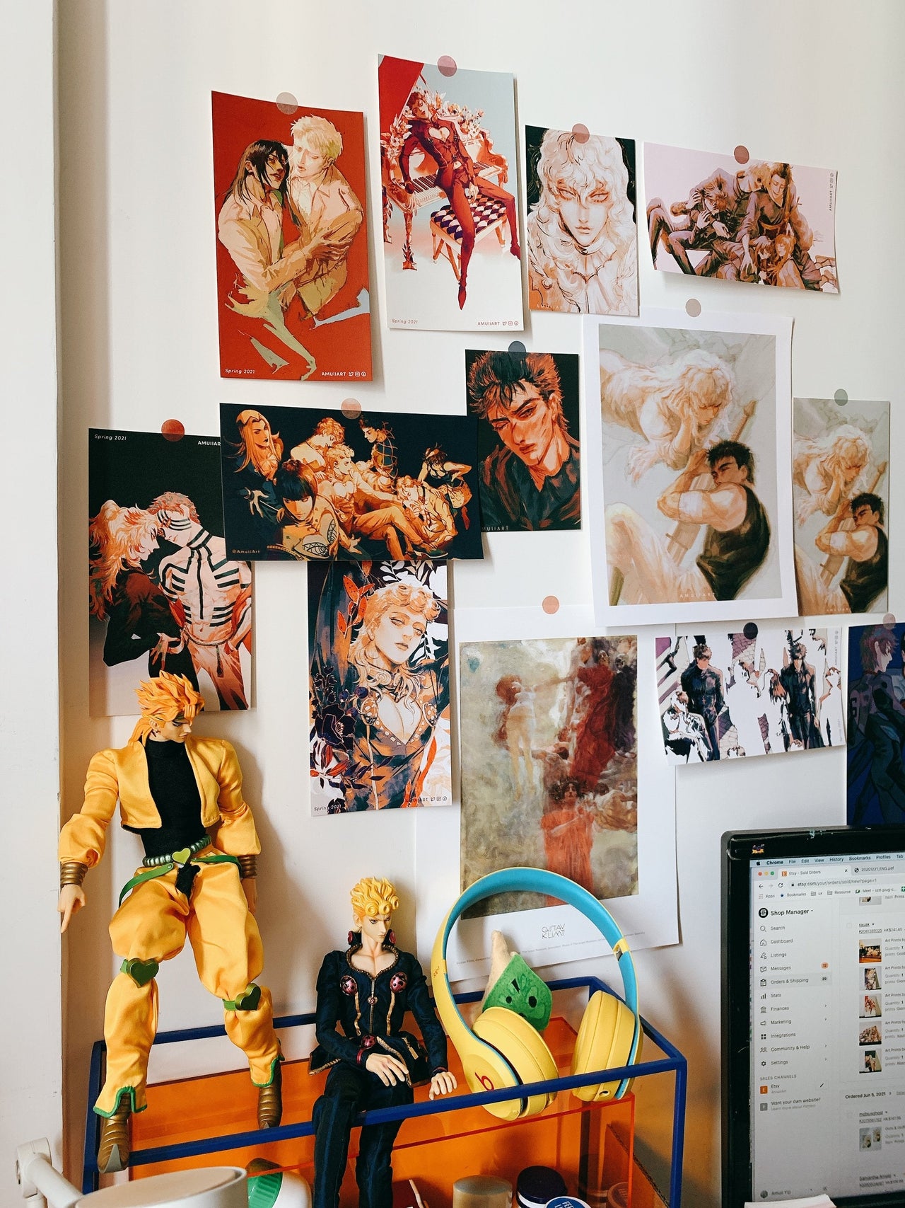 Akuma & Beast / AOT Art print - 2AM museum