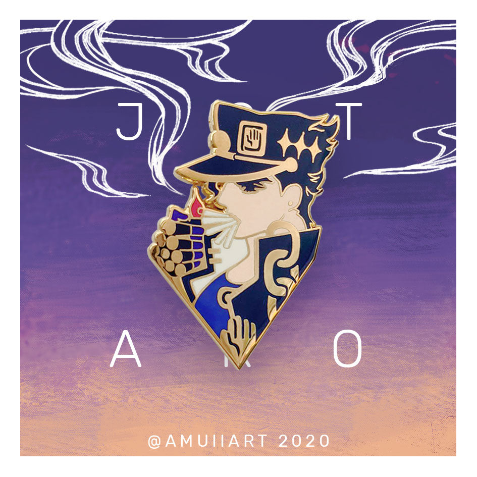 The Golden Stars 2020 / JJBA enamel Pins | 2AM museum