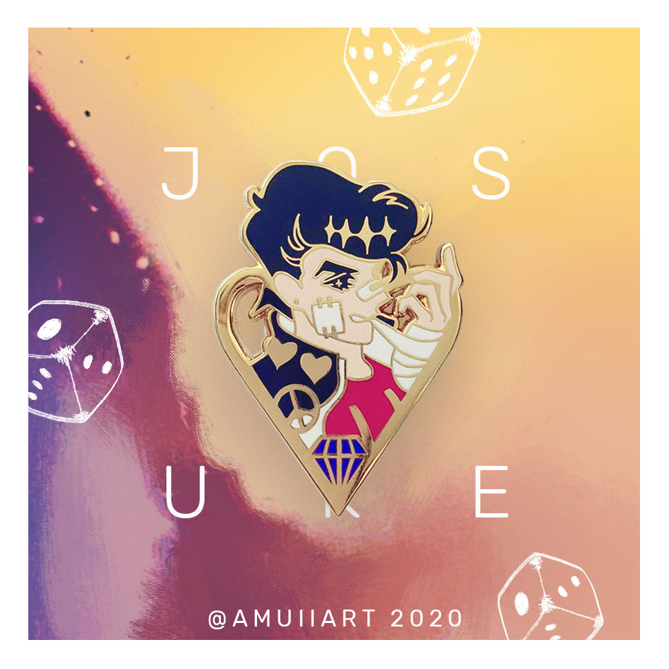 The Golden Stars 2020 / JJBA enamel Pins | 2AM museum